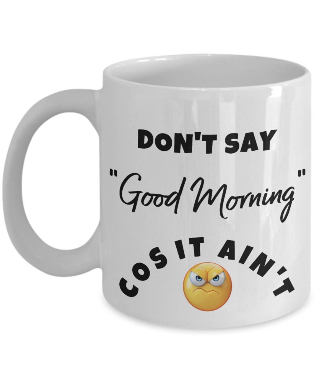 Funny Grumpy Coffee Mug Funny Gift Mug for Coffee Lovers - Etsy UK