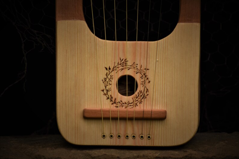 Lyre Harp/ Kravik Lyre Tuning/ Celtic Music / Ancient Instrument/ Hand ...