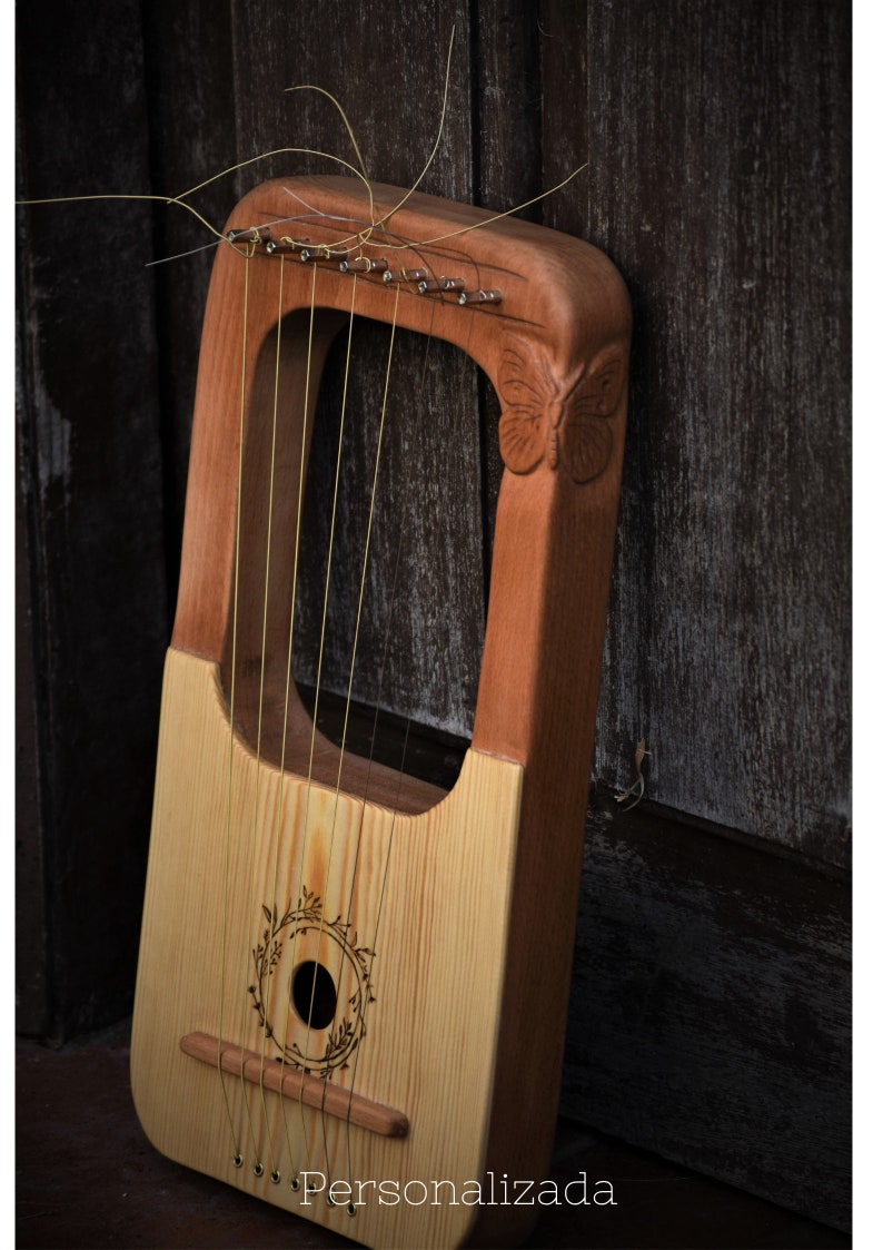 Lyre Harp/ Kravik Lyre Tuning/ Celtic Music / Ancient Instrument/ Hand ...