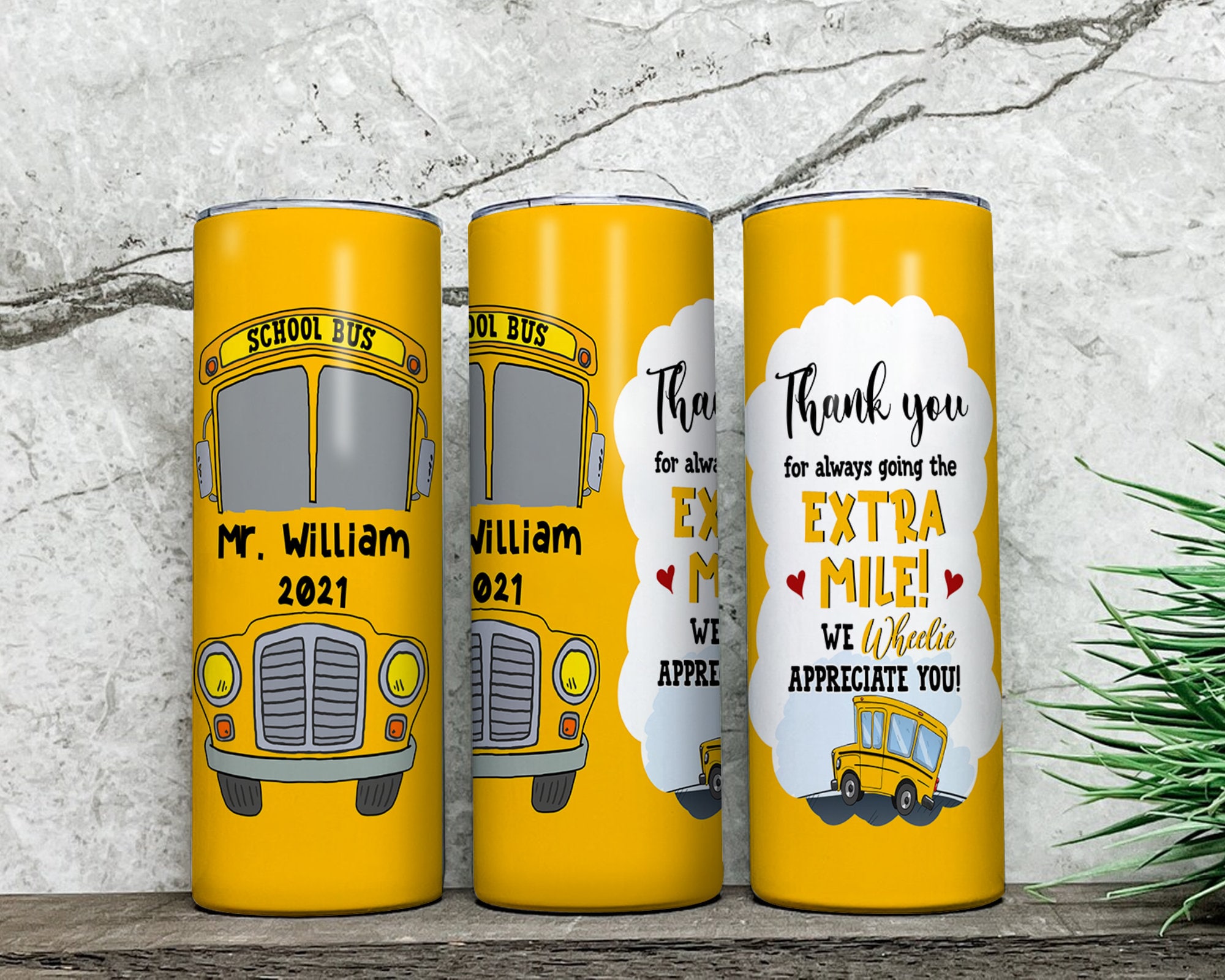 Bus Driver Gift, Custom School Bus Driver Tumbler, Bus Driver ...