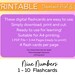 Learn Niue Numbers 1 to 10 Flashcards |learning Resource|educational ...