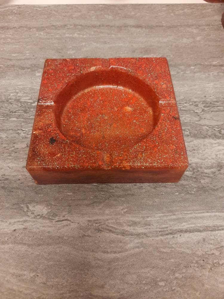 Epoxy Resin Smoking Gift Se, Glitter Gears rolling Tray Ashtray Free ...