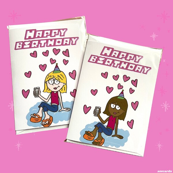 Lizzie Mcguire Birthday Card - Etsy