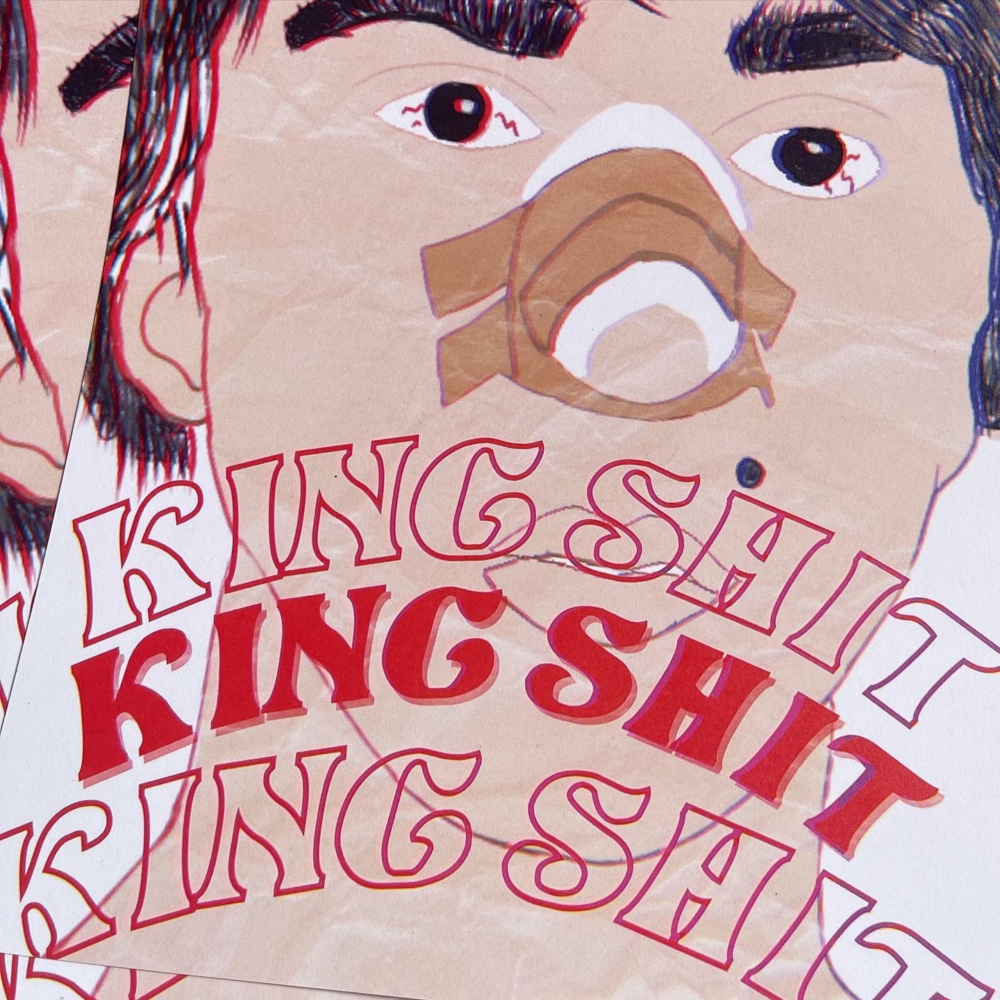 ¡REY! / Hereditary Print, King Paimon, Alex Wolff, Horror Print, Horror ...