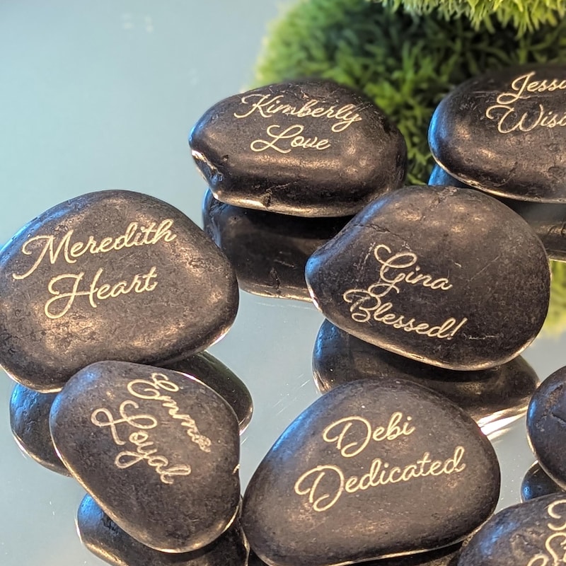 Stones With Words - Etsy
