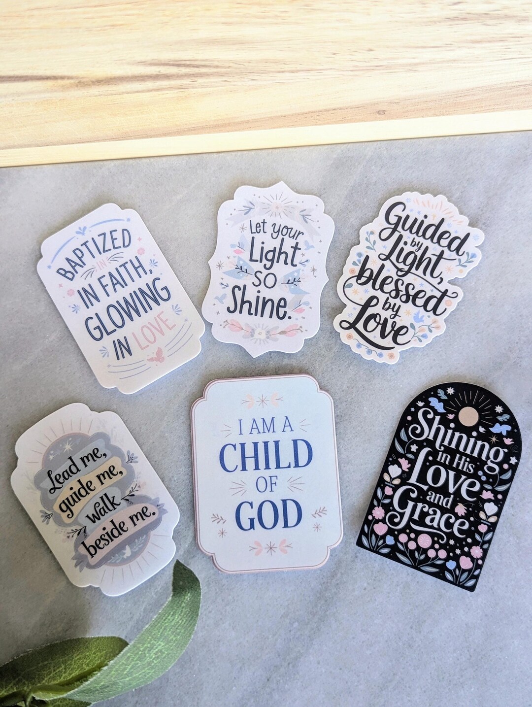 Faith Based Sticker, Religious Stickers for Laptop, Christian Stickers ...