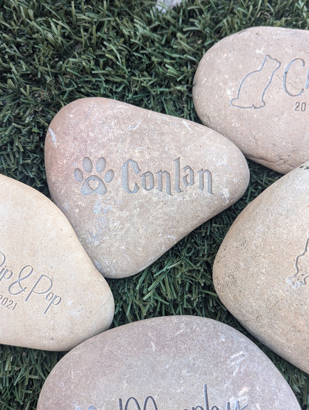 Personalized Pet Memorial Stone for Home or Garden, Dog Memorial, Cat ...