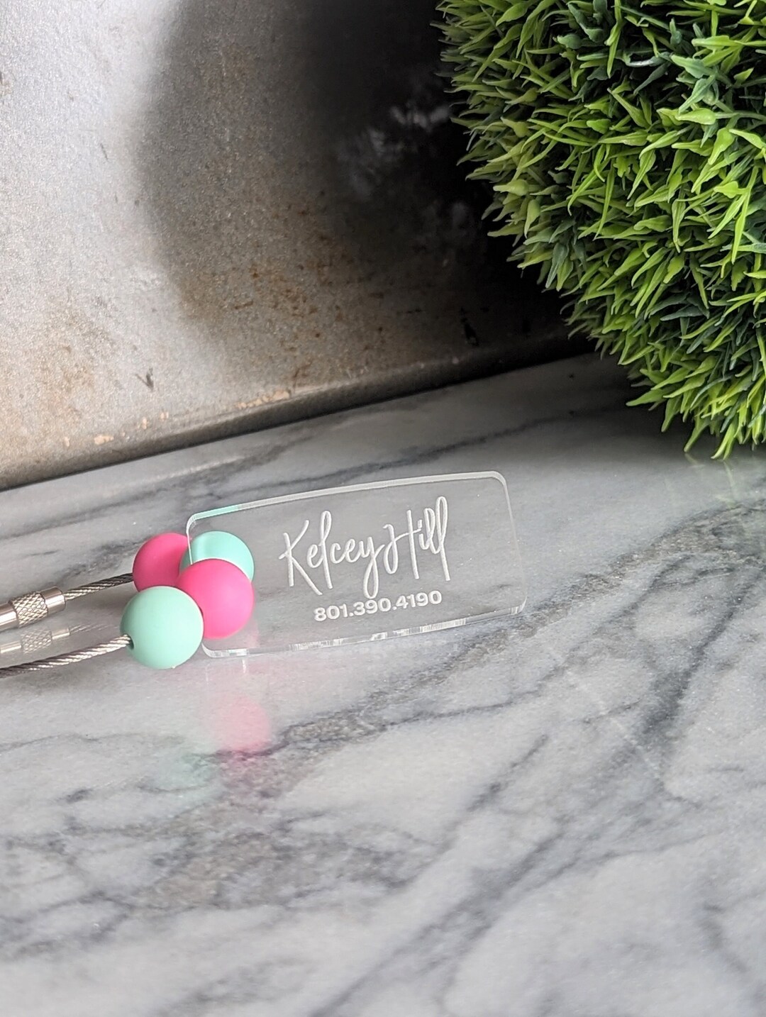 Modern Luggage Tag Simple Personalized. Luggage Tag Graduate. Custom ...