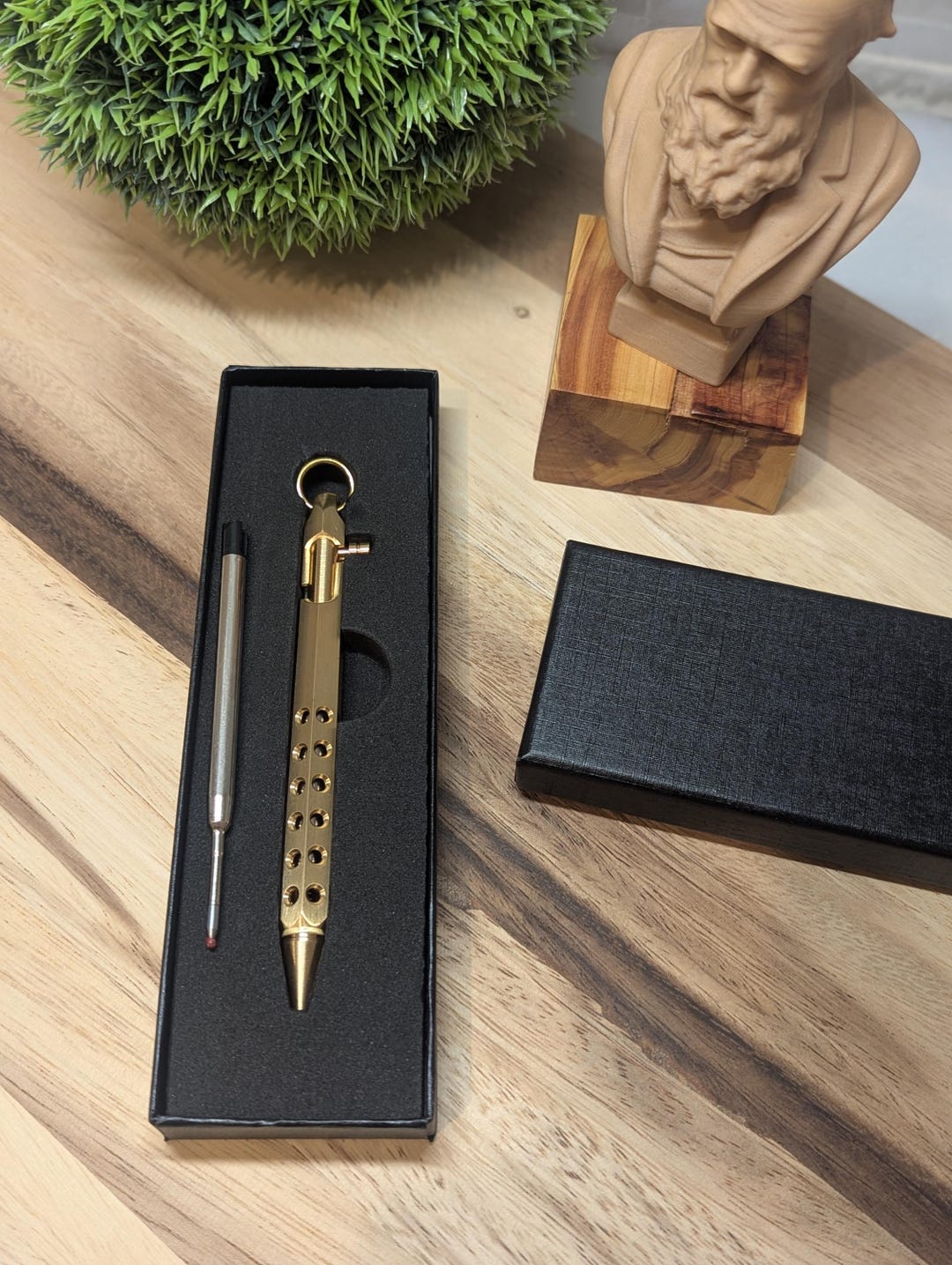 Custom Engraved Bolt Action Pen. Personalized Gold Bolt Action Pen ...