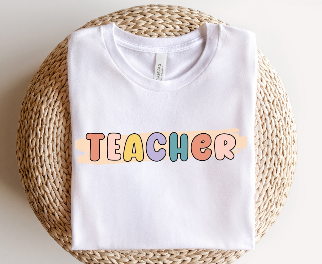 Cute Teacher Shirt, Teacher Shirt, Teacher Shirts, Teacher Gifts ...