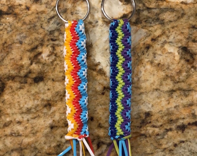 Handmade Boondoggle Rexlace Gimp Plastic Lace Neck Lanyard Id Badge ...