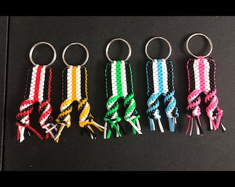 Custom 3 Sting Method Plastic Lanyard Gimp Boondoggle Lacing Rexlace ...
