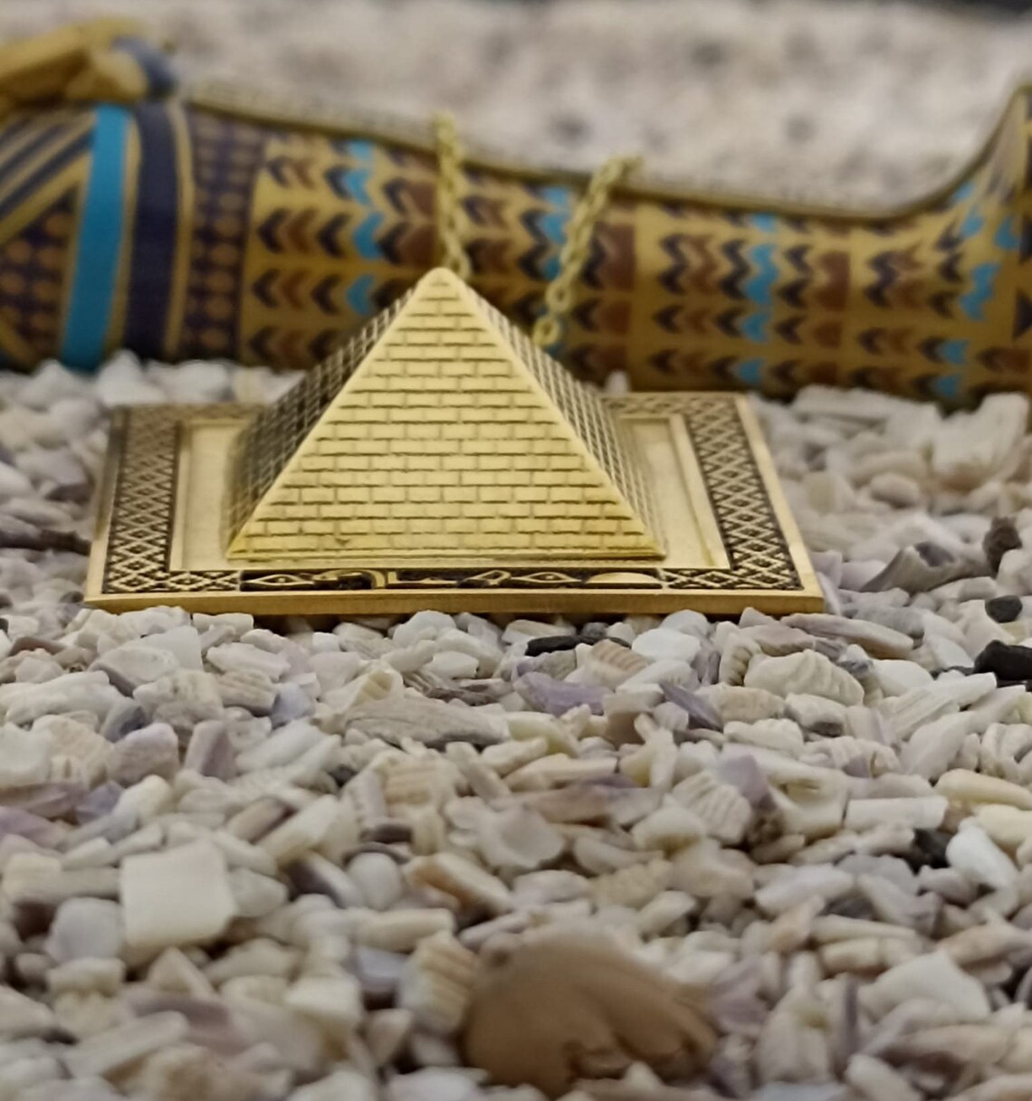 Pyramid Necklace Pyramids of Giza Necklace Egyptian Jewelry - Etsy