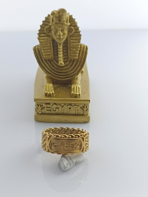 Straw Ring Wicker Cartridge Ring Historical Ring Antique Style | Etsy