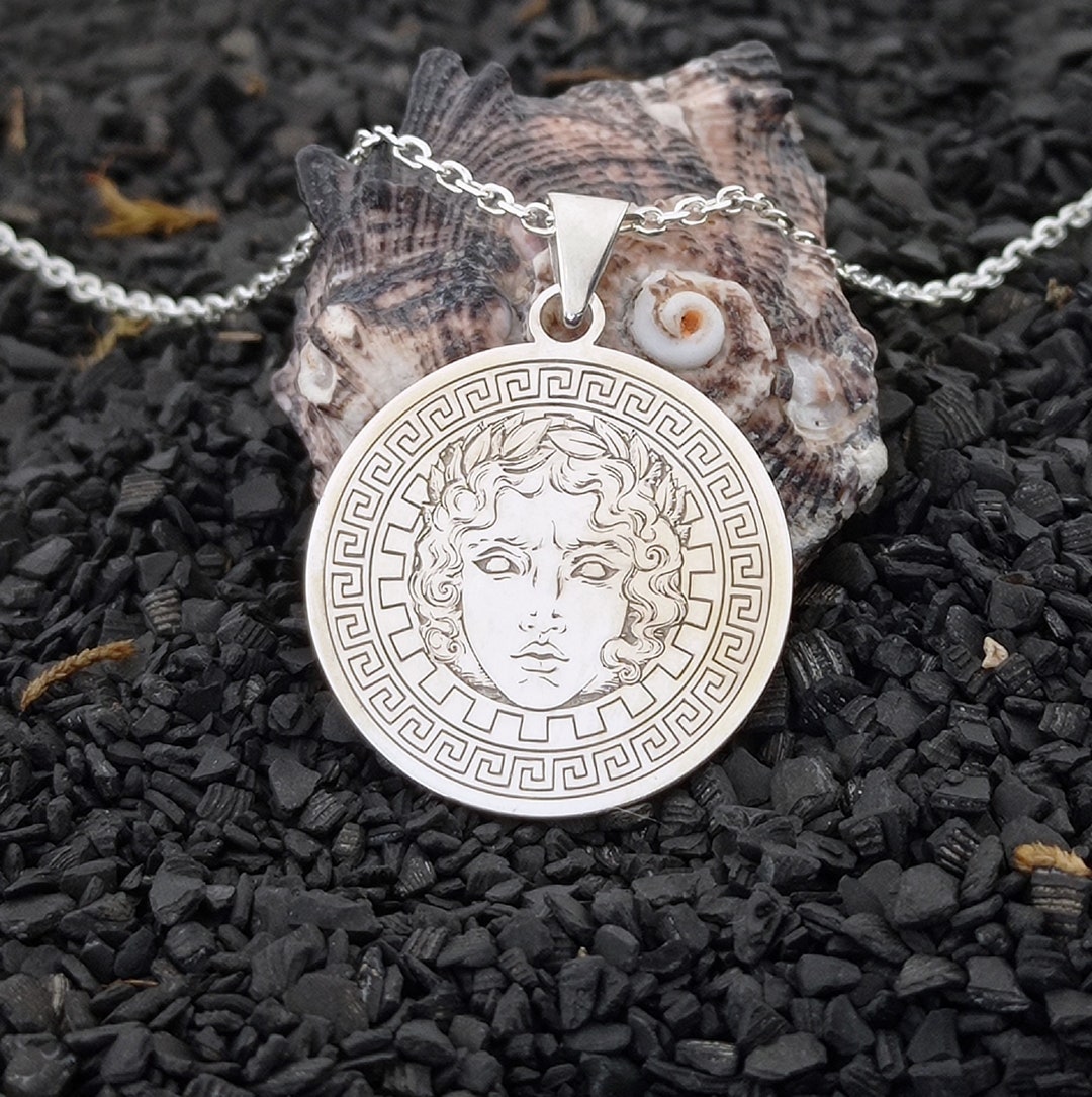 Apollo Necklace Necklace With Semi Precious Stone Chain | Ancient Greek ...