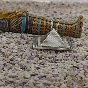Pyramid Necklace, Pyramids of Giza Necklace, Egyptian Jewelry ...
