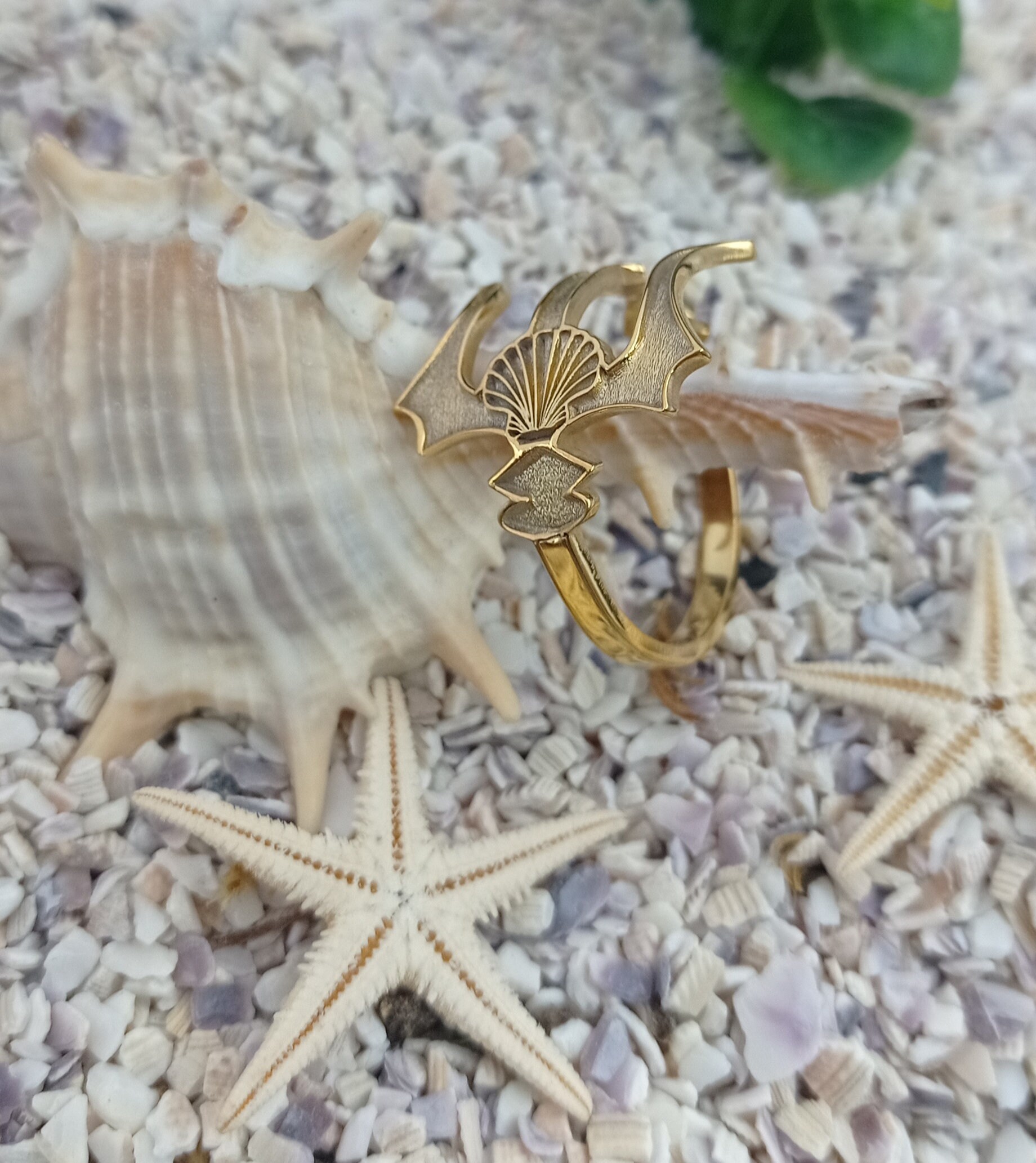 Ancient Greek God Poseidon Trident Ring Custom Made Neptune - Etsy