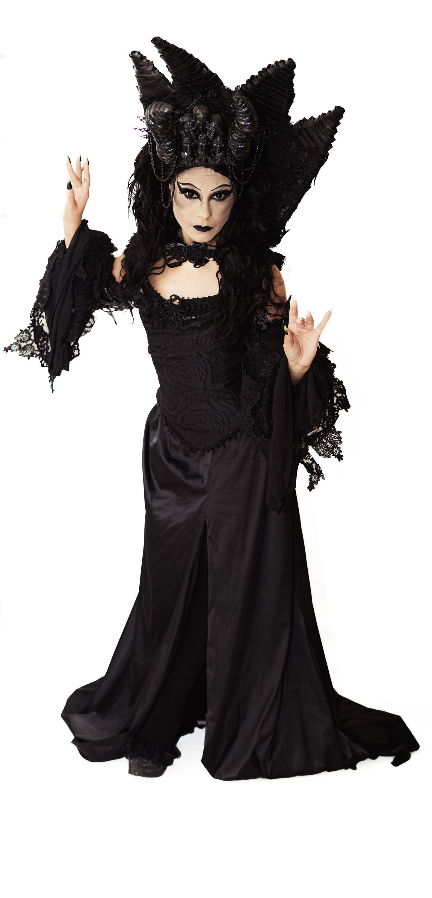Complete Lilith Costume Lilith Cosplay Goddess Lilith Dark Mistress Demon Costume W Accessories