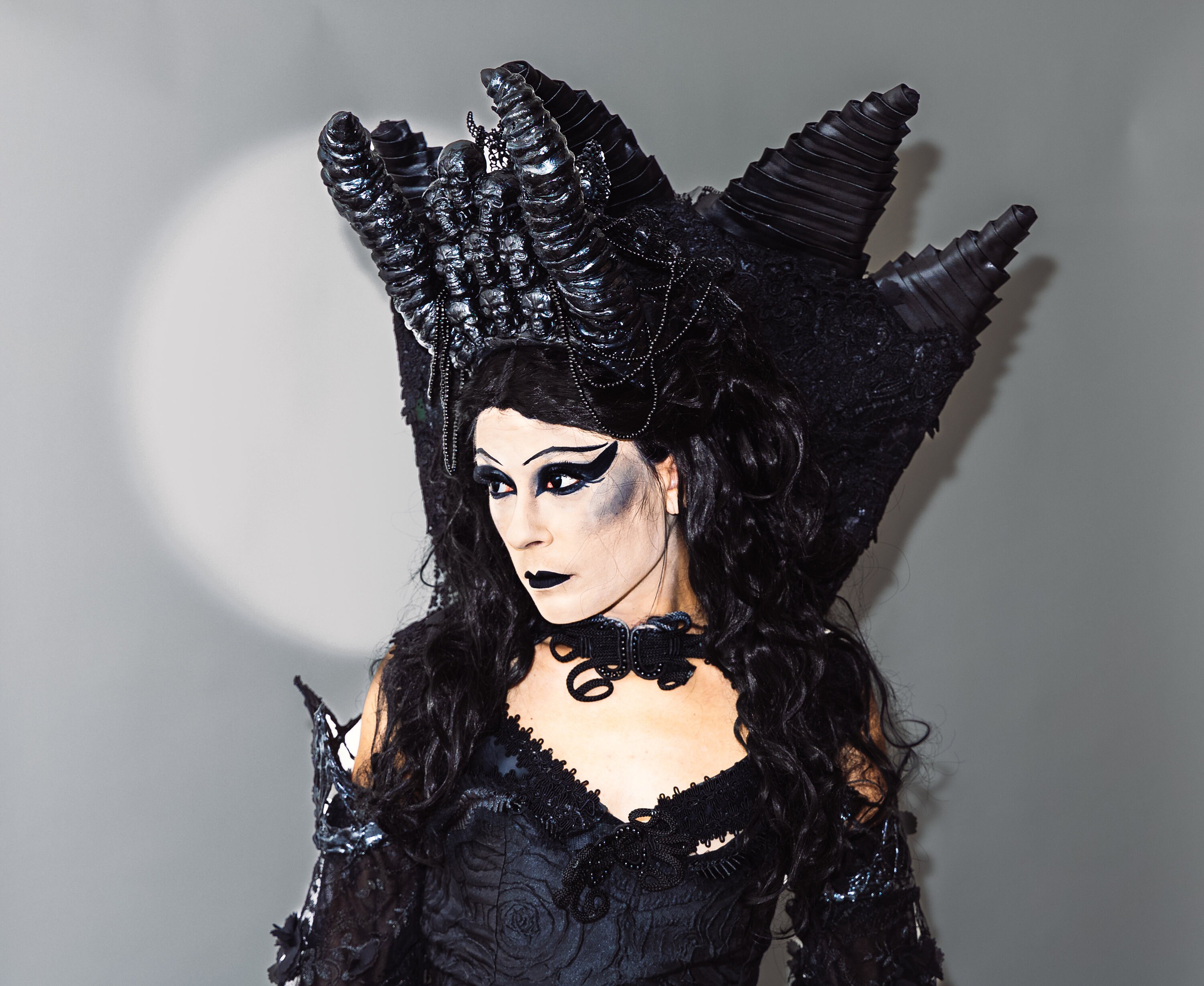 LILITH HEADPIECE Crown of Skulls Headpiece Dark Goddess Headpiece - Etsy