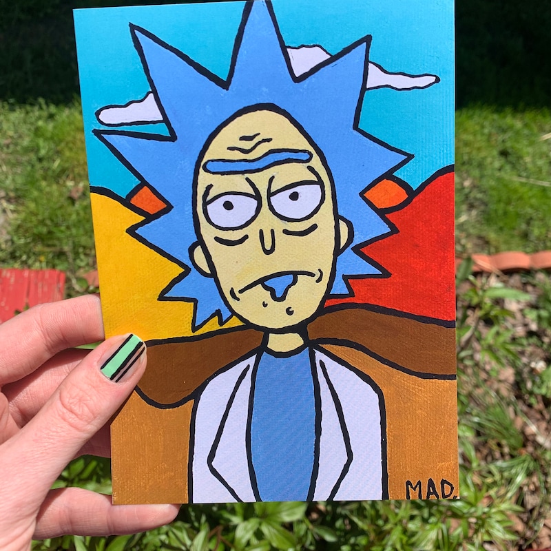 Rick Morty Fan Art - Etsy