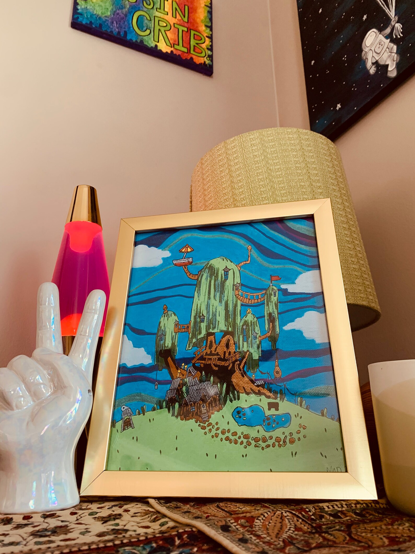 The Treehouse Art Print - Etsy