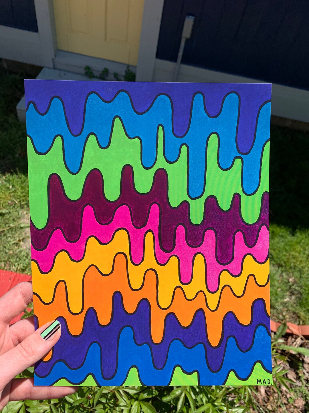 Drippy Art Print - Etsy