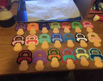 Perler Bead Pig - Etsy