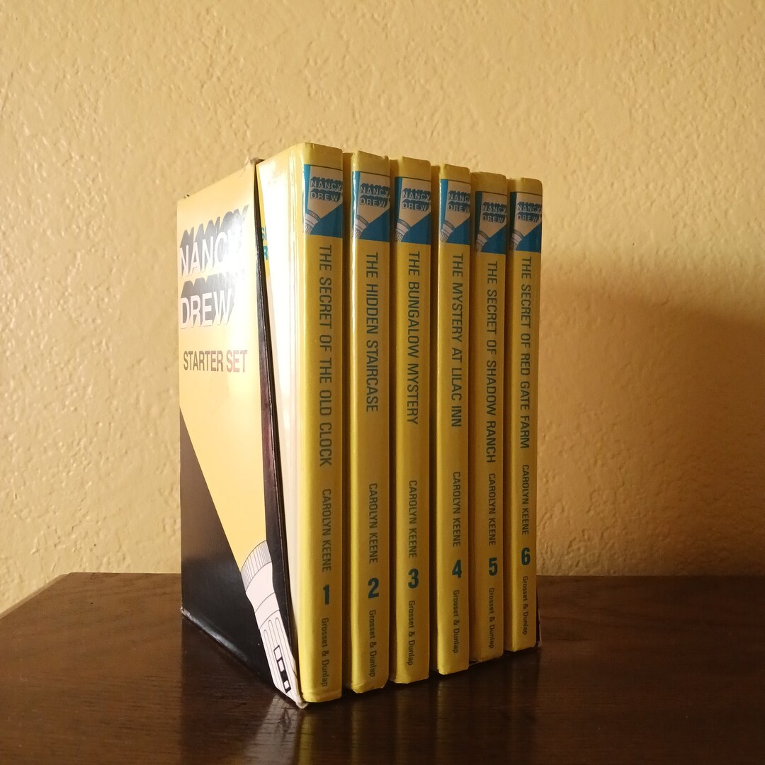 Nancy Drew Flashlight Yellow Books Starter Set - Etsy