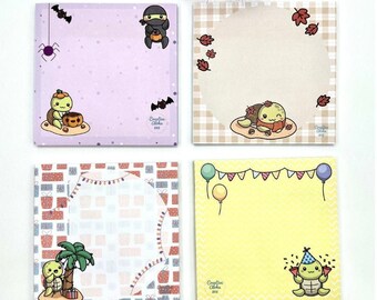 Turtle Sticky Notes | Etsy