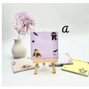 Holiday Sticky Notes Kawaii Sticky Notes Turtle Notepad - Etsy