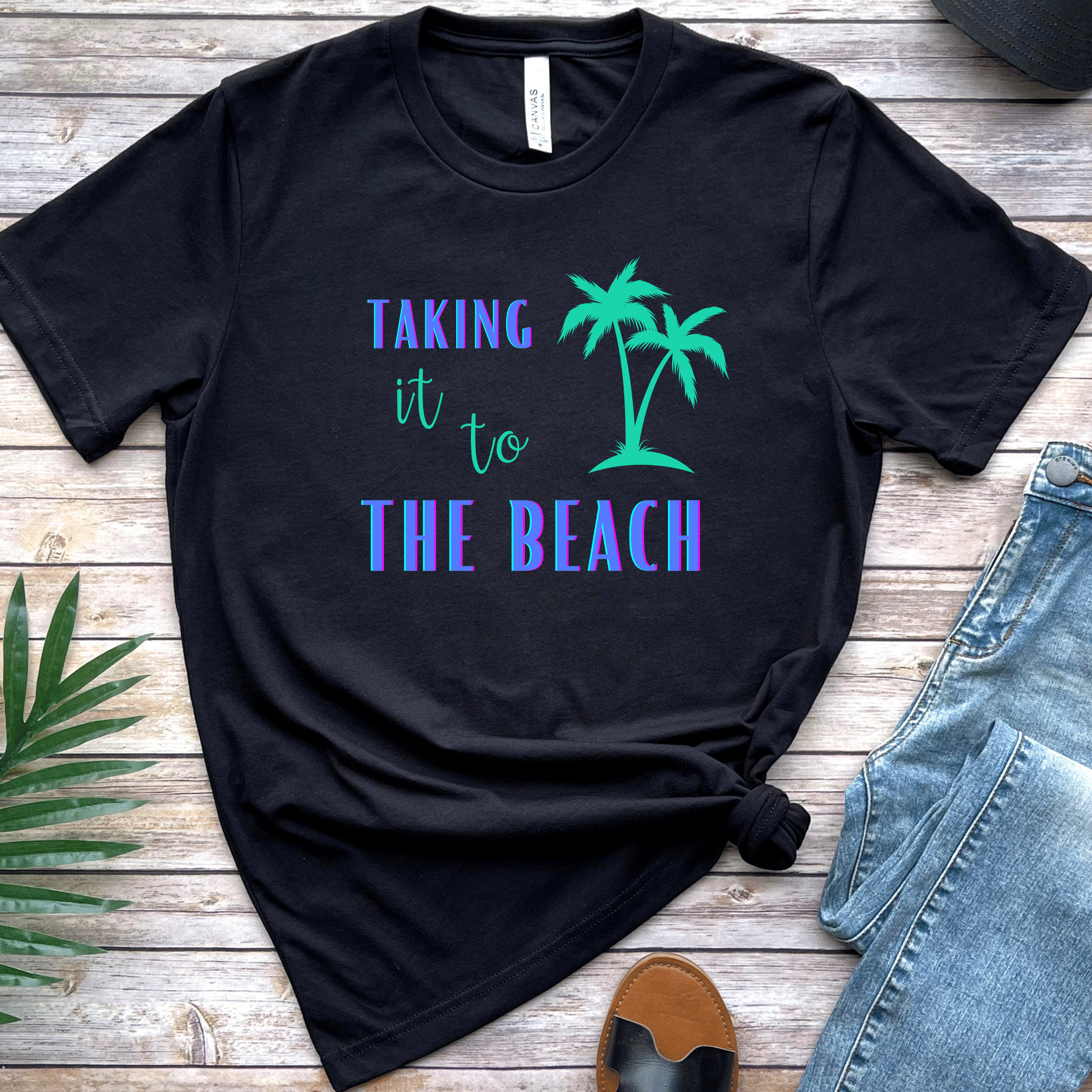 Sommer-T-Shirt, Strand Outfit, Strand Rufen T-Shirt, Strand-Trip ...