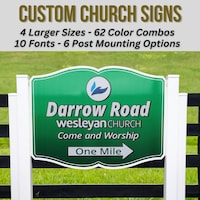 Custom Carved Outdoor Church Sign: Weatherproof PVC, Personalized Text ...