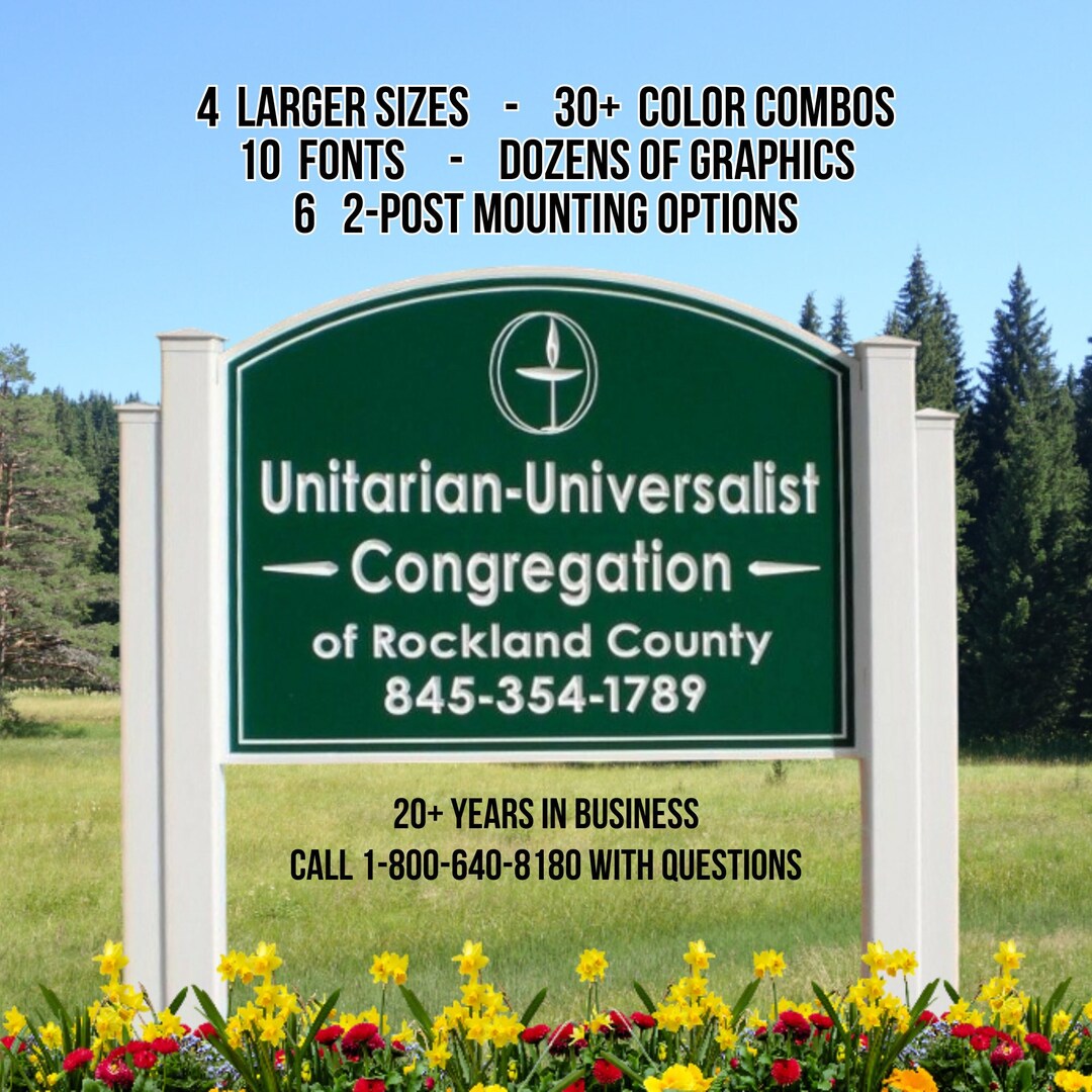 UV No Rust Outdoor Church Signs, Custom Outdoor Church Welcome Signs ...