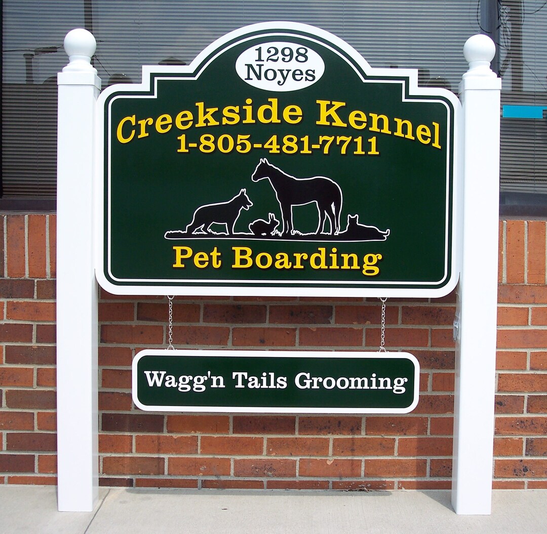 Large Business Signs Personalized Custom Outdoor Sign for - Etsy