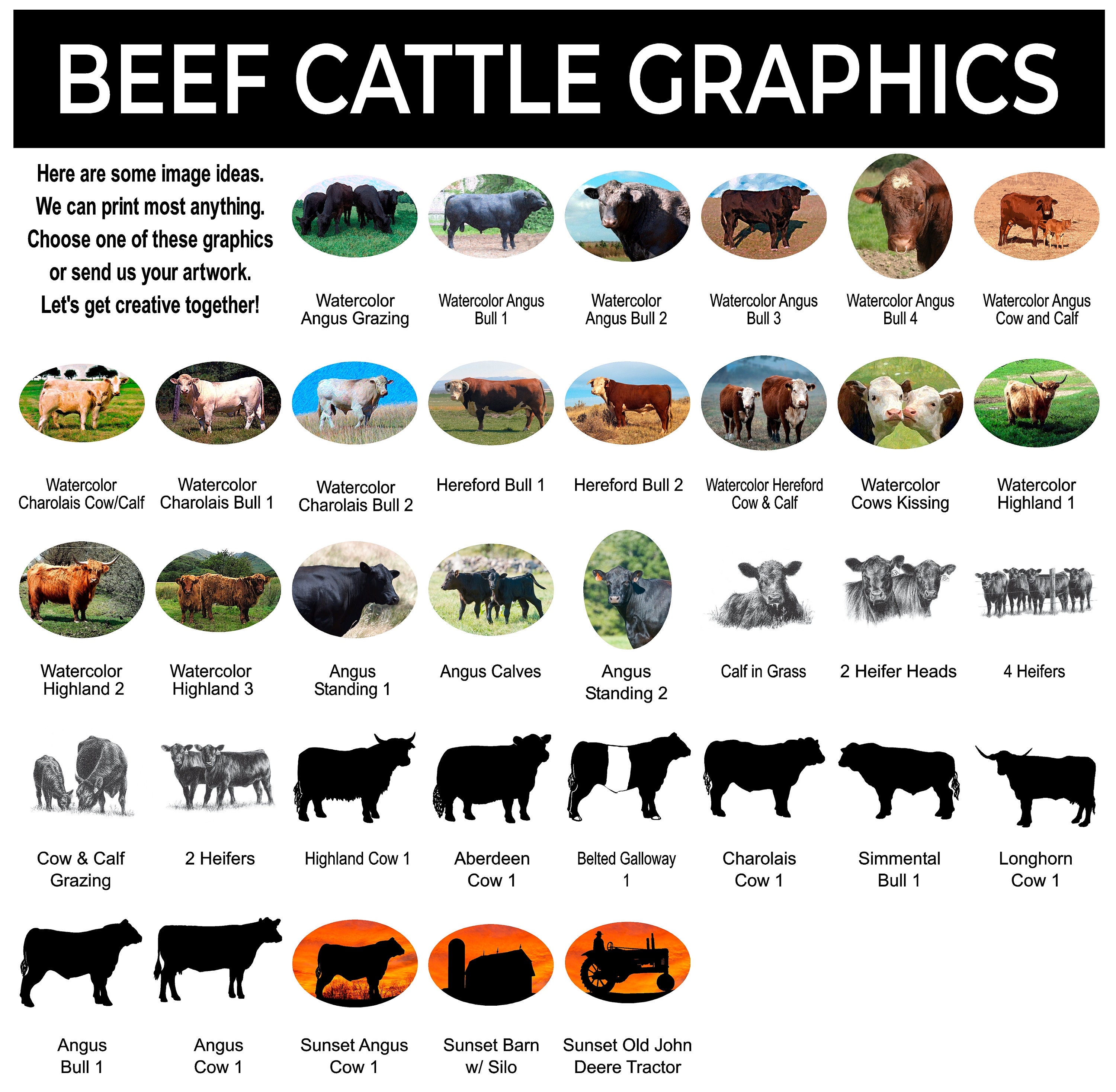 Cattle Farm Sign Custom Exterior Deluxe Style Outdoor Sign - Etsy