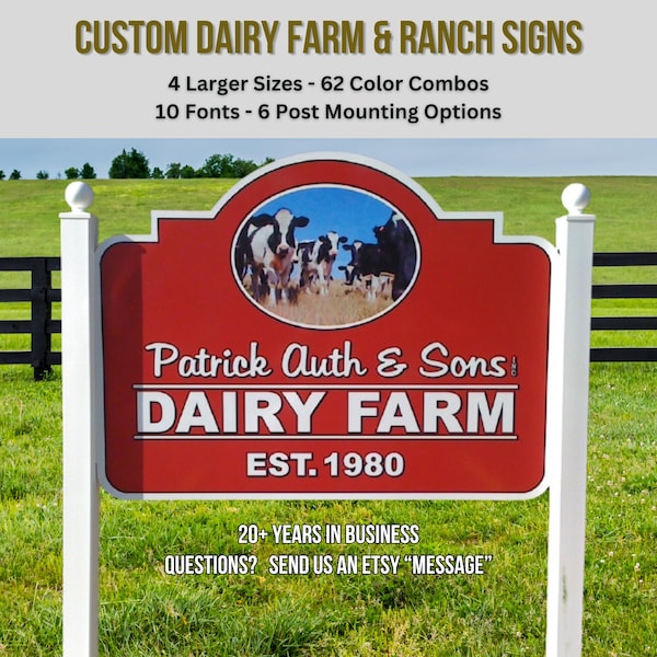 Dairy Farm Logo - Etsy