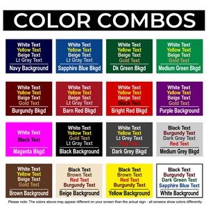 Post & Panel Daycare Nursery Preschool Sign Kit, Many Sizes, Your Logo ...