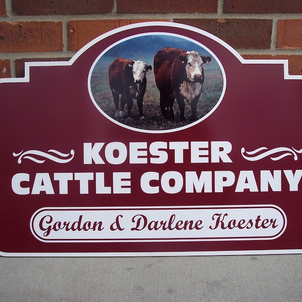 Cattle Sign - Etsy