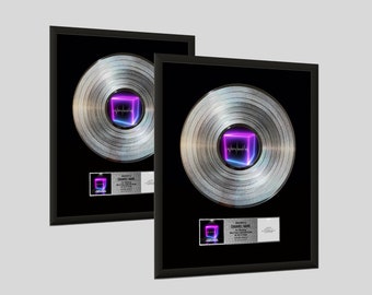 Music Record Award Plaque - Etsy