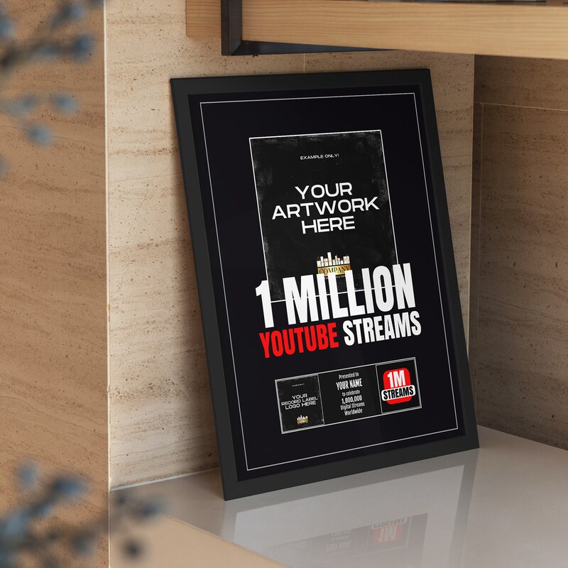 Youtube Subscriber Plaque - Etsy