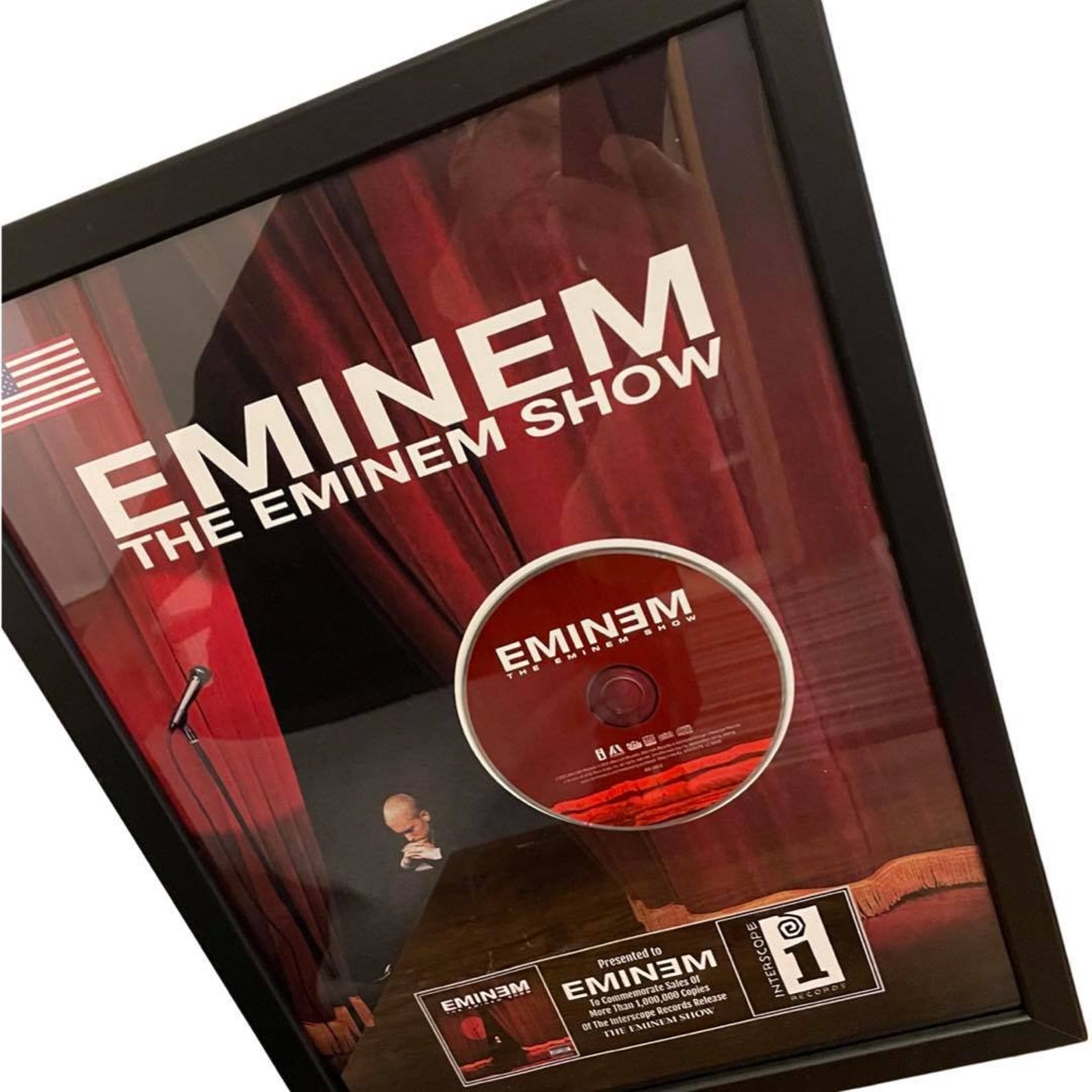 Eminem The Eminem Show Award CD Plaque Framed Customized | Etsy