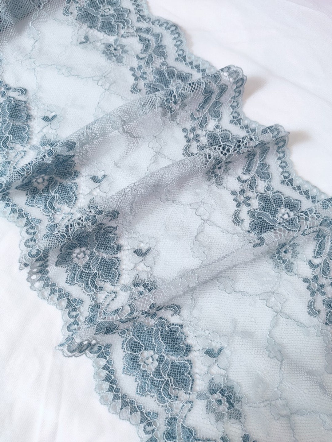 Green Lace Soft Stretch Lace for Bramaking/ Lace Bra Making/lace ...