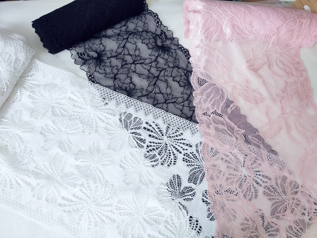 Set of 6m Soft Stretch Lace for Bramaking/ Lace Bra - Etsy