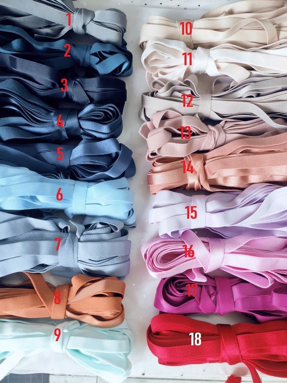 18 Meters Shoulder Strap Elastic Width 1.5cm 18 Colors for | Etsy