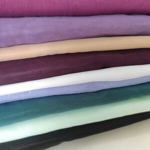 Non Stretch Sheer Tricot Nylon Fabric for bramaking/lingerie | Etsy