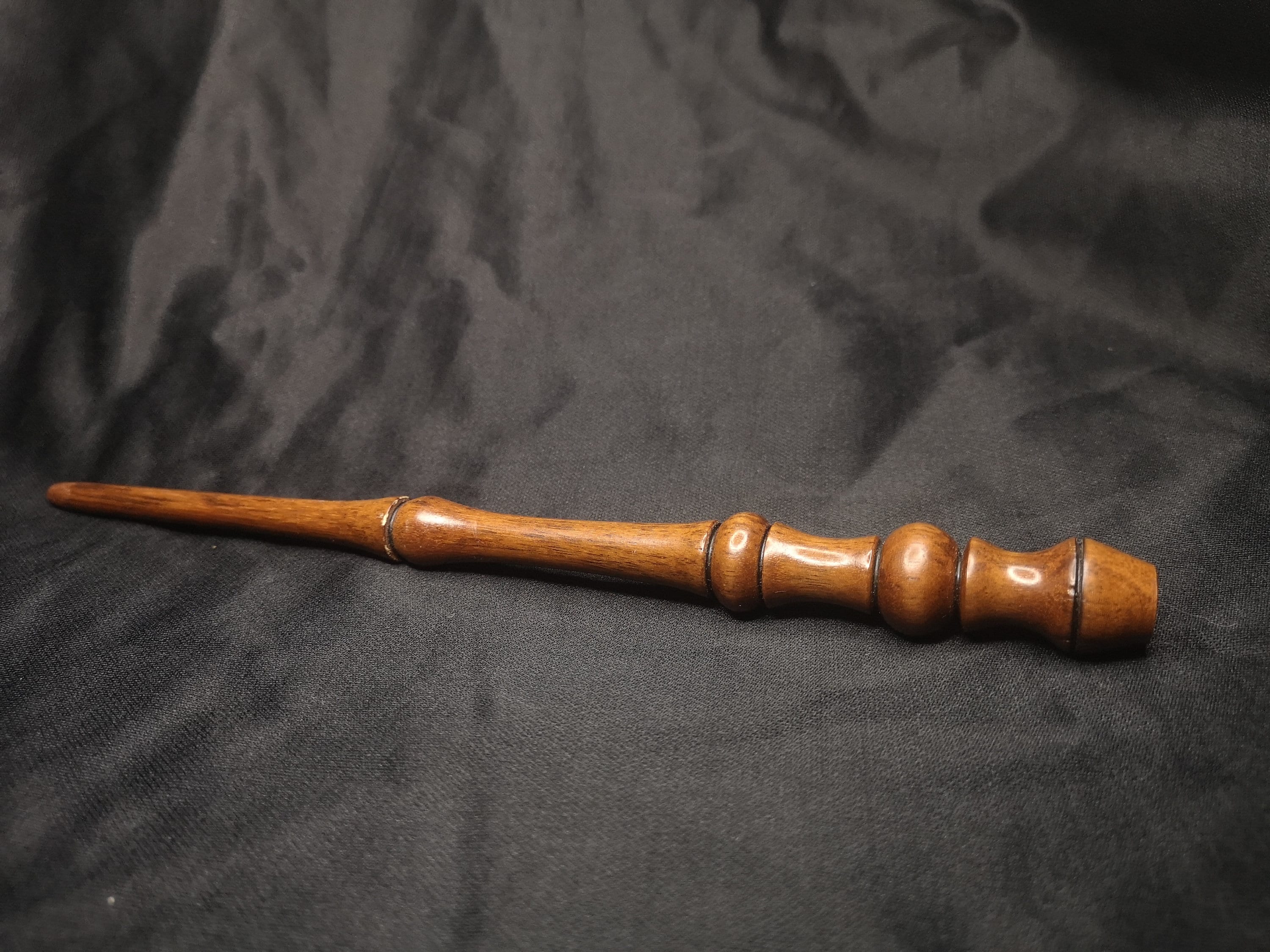 Yew Handmade Wood-turned Magic Wand | Etsy