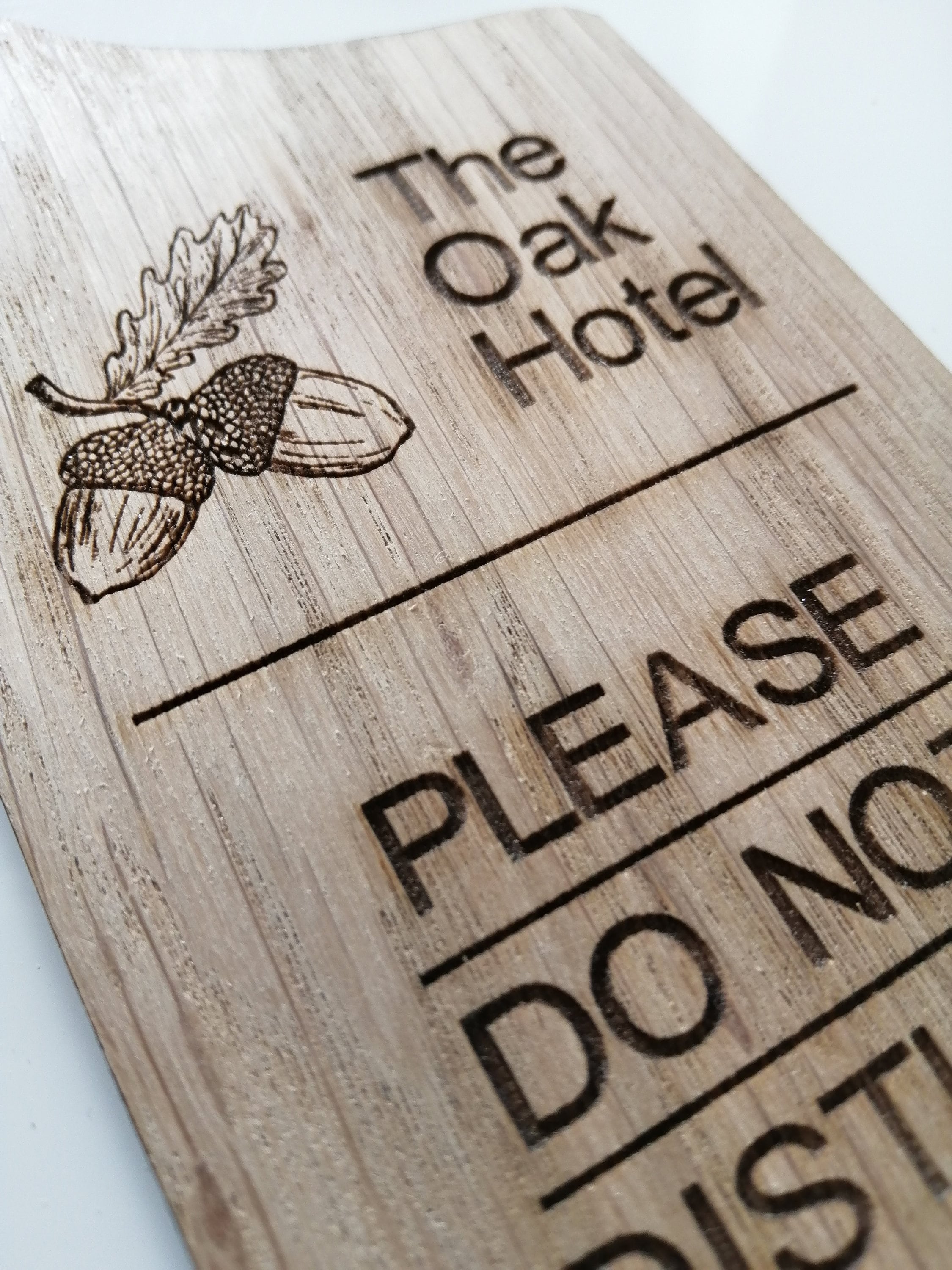 Door Handle Hangers With Your Own Logo Plus DO NOT DISTURB - Etsy