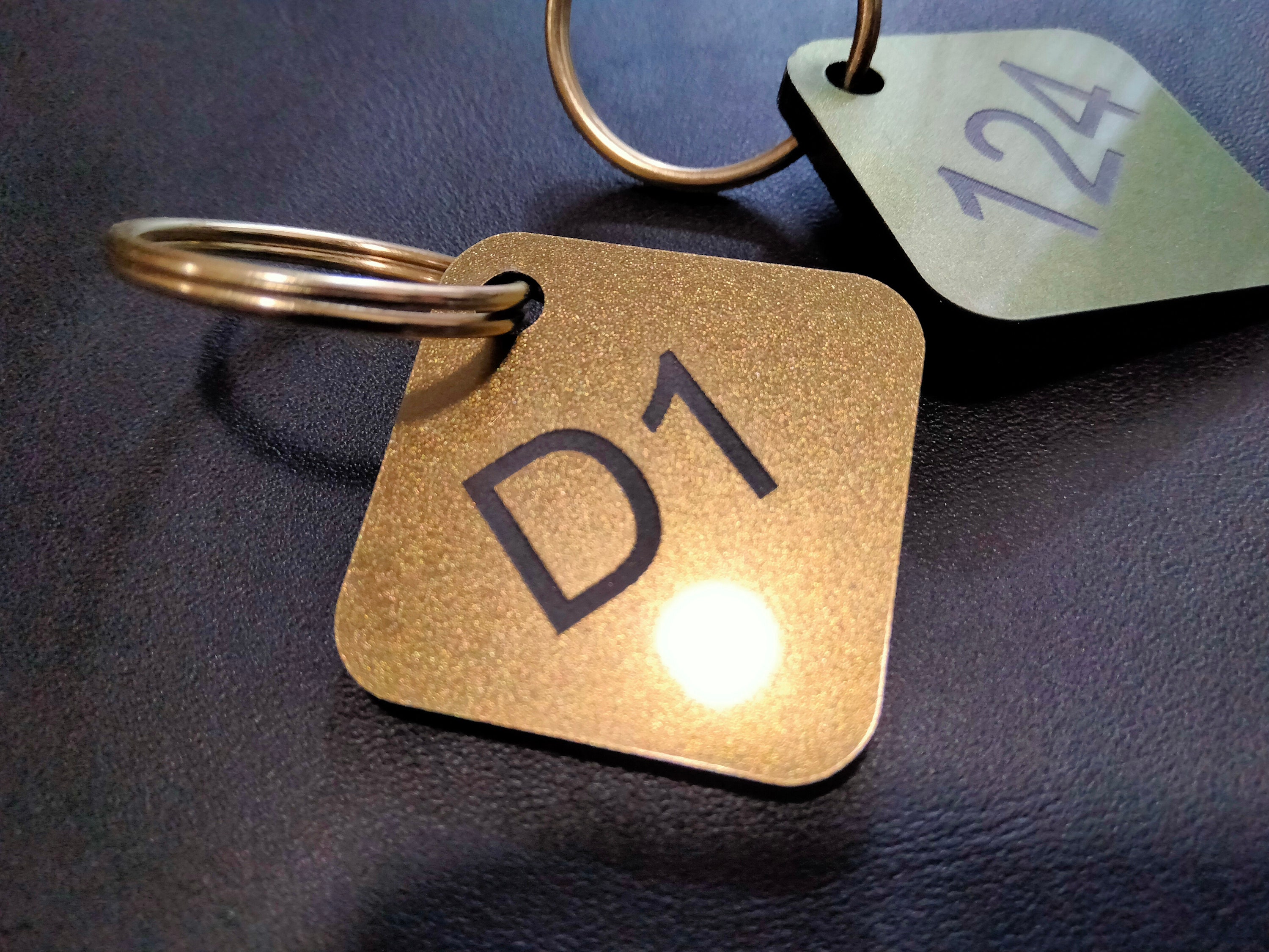 Bespoke Numbered Key Fobs / Rings for Hotels and Any Business. - Etsy UK