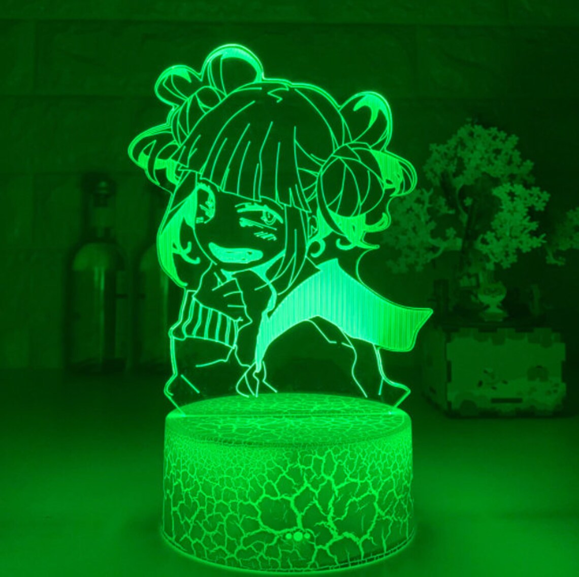 Anime Night Light Anime Light Lamp Illusion Nightlights Led | Etsy