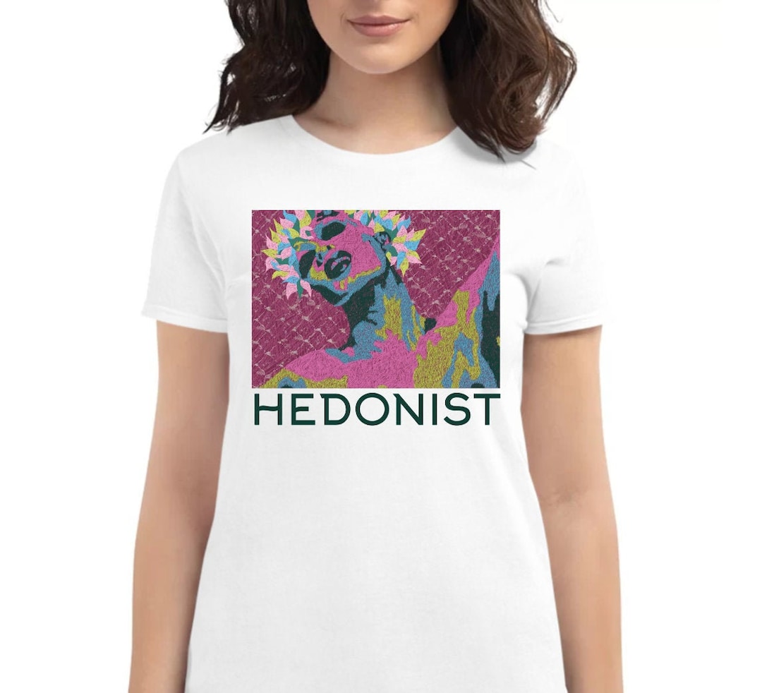 Hedonist Women's Crew T-shirt - Etsy